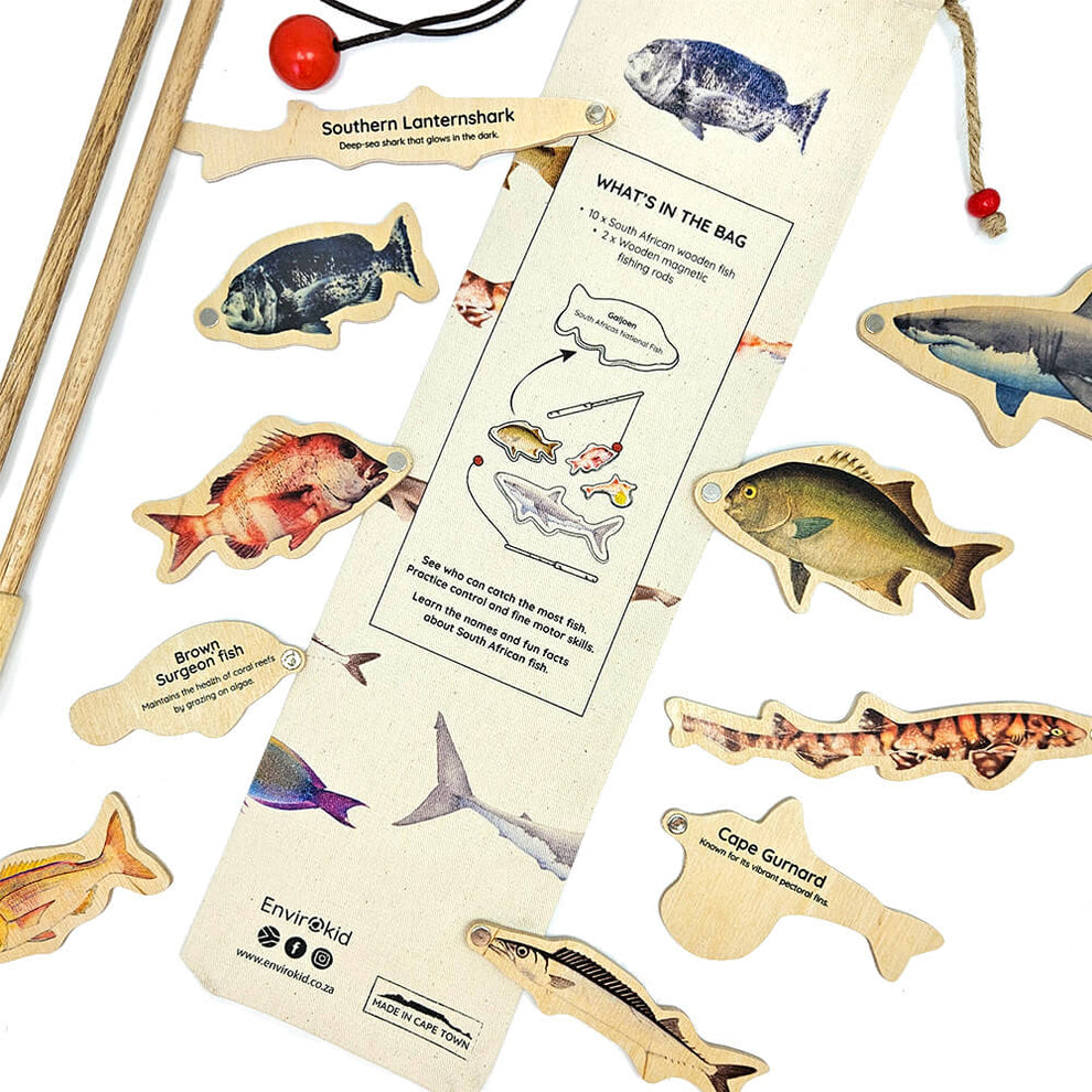 Wooden Magnetic Fishing Game – Envirokid