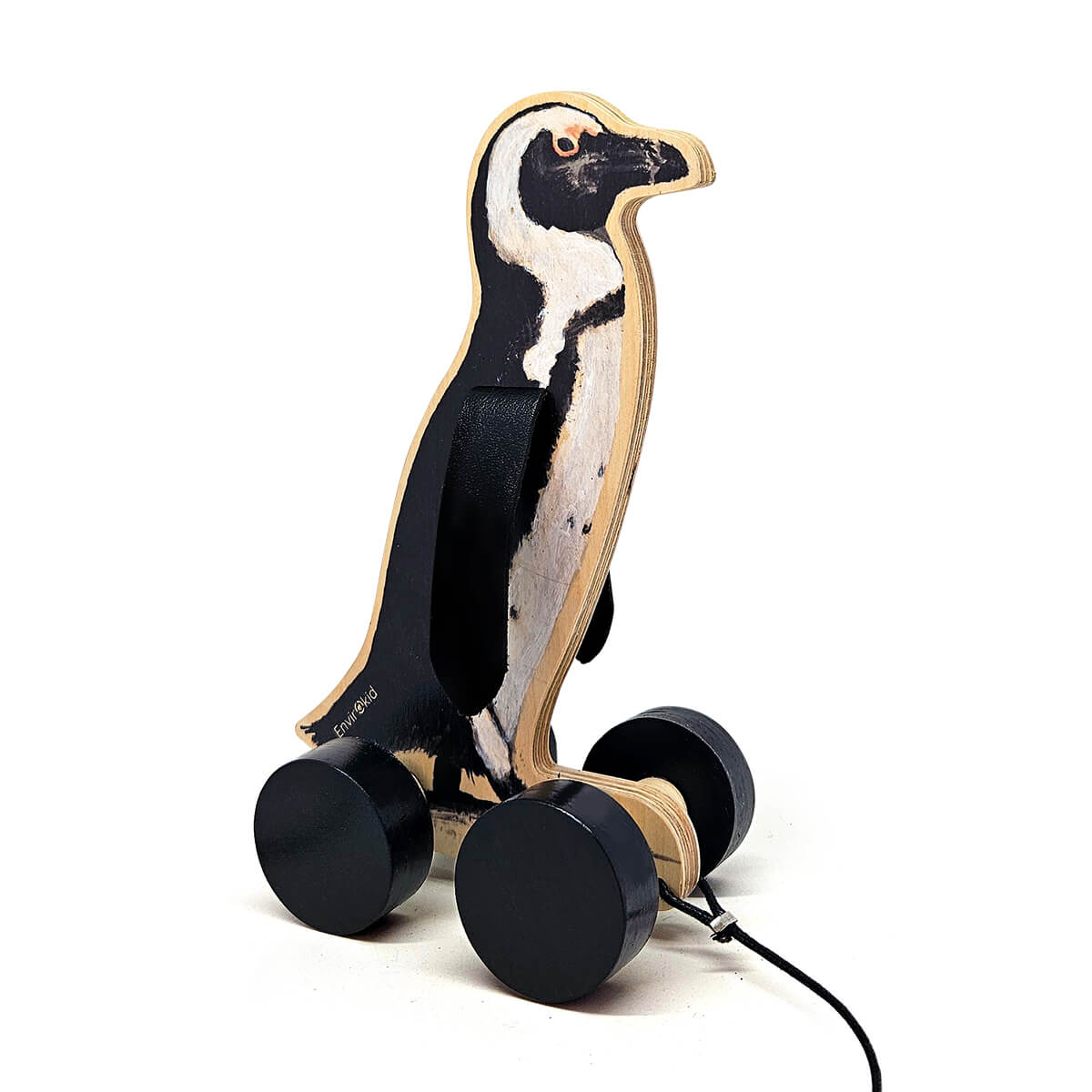 Wooden Penguin Pull Toy – Envirokid
