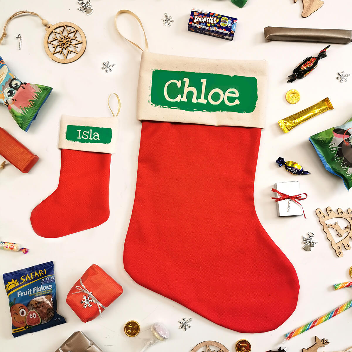 Personalised Christmas Stockings – Envirokid